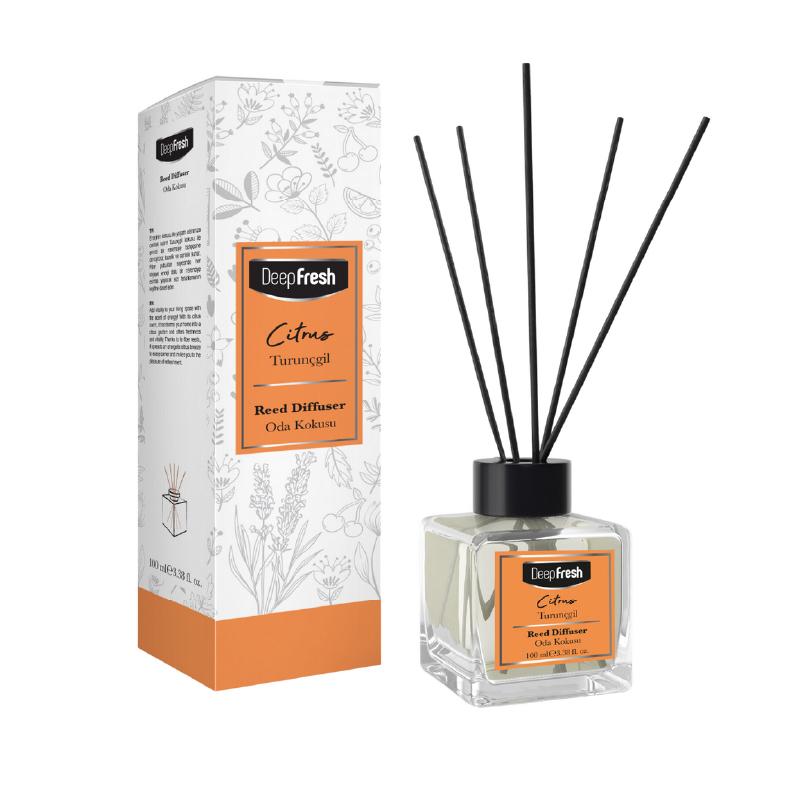 Deep fresh osveživač prostorije sa štapićima citrus 100ml
